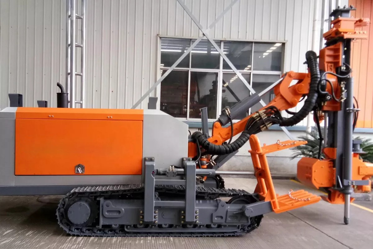 HW-UP45 Underground Crawler Mounted DTH Drill Rig - Shandong Hengwang ...